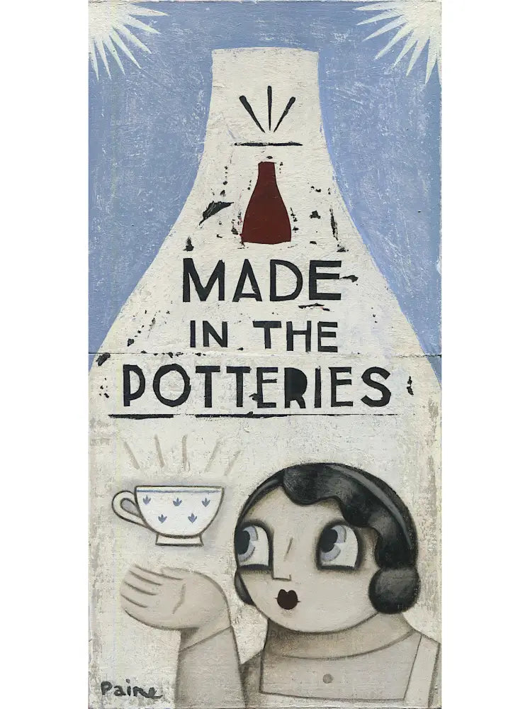 Clay Dust - Made In The Potteries original art by Paine Proffitt ...
