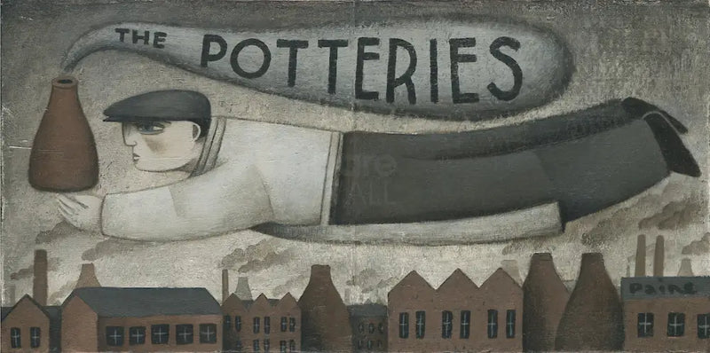 Clay Dust - The Potteries Sky original art by Paine Proffitt Original ...
